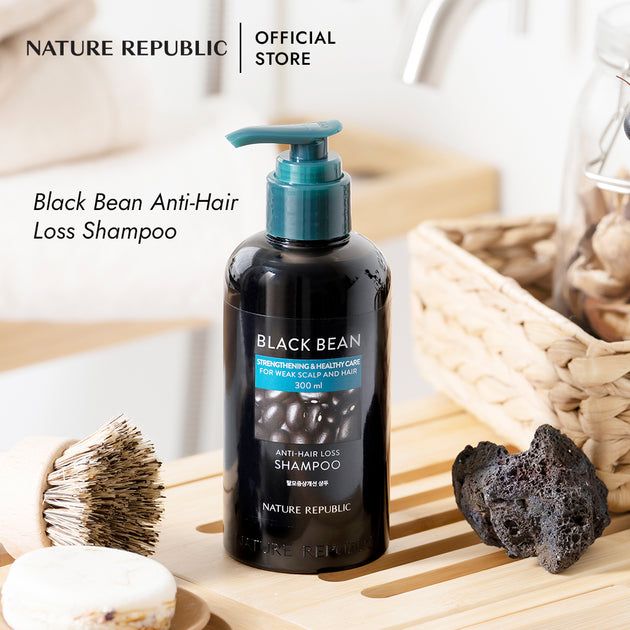 BLACK BEAN ANTI HAIR LOSS SHAMPOO Nature Republic Philippines