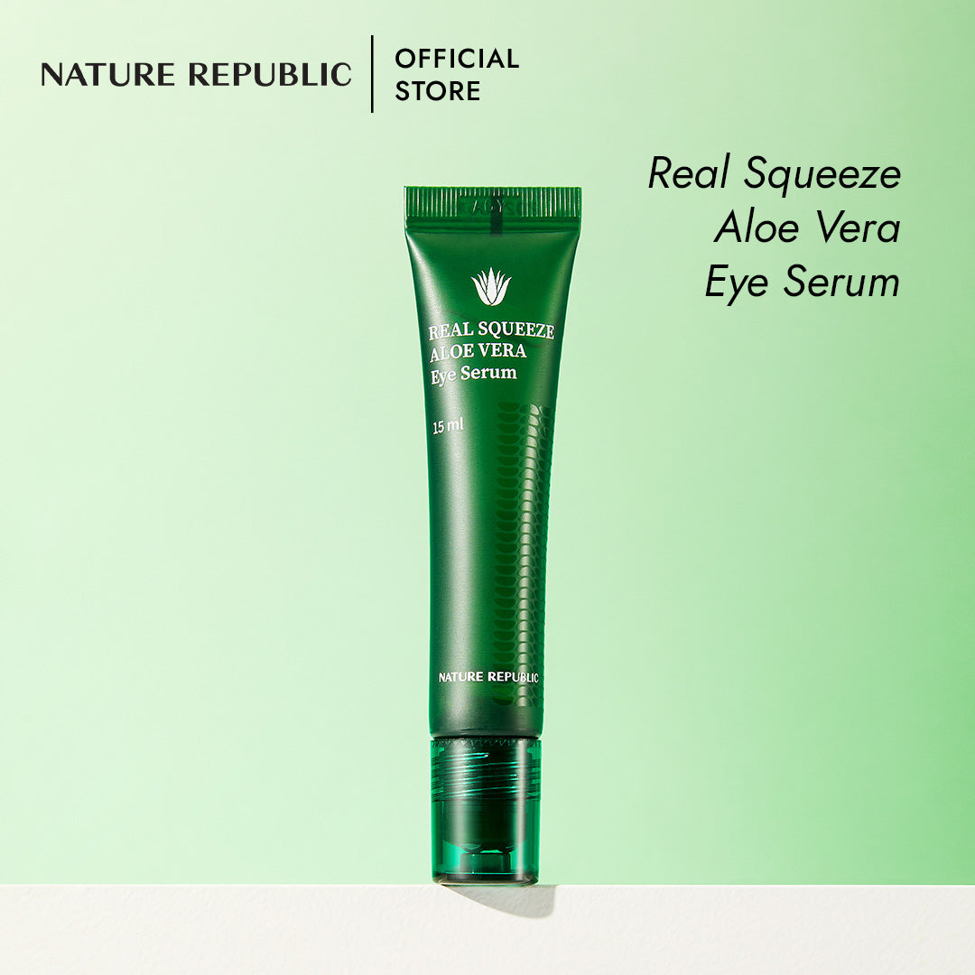 REAL SQUEEZE ALOE VERA EYE SERUM | Nature Republic Philippines