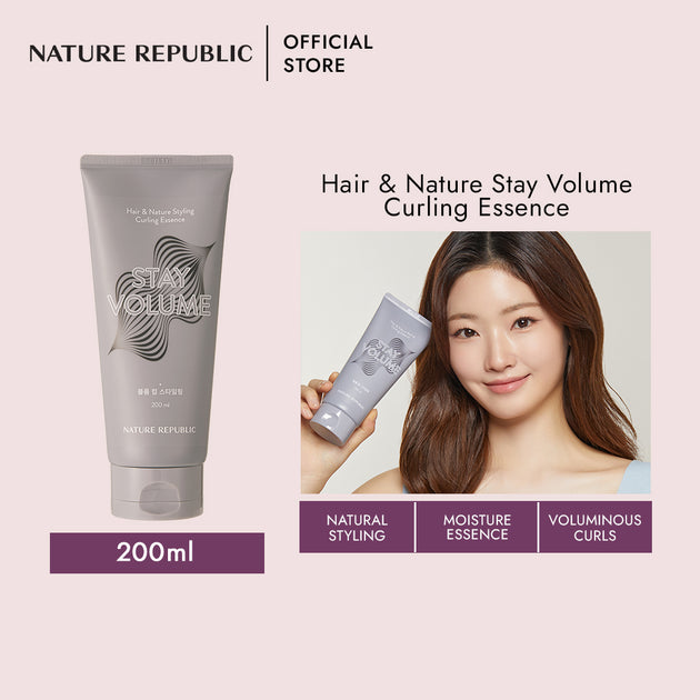 HAIR & NATURE STAY VOLUME CURLING ESSENCE | Nature Republic Philippines