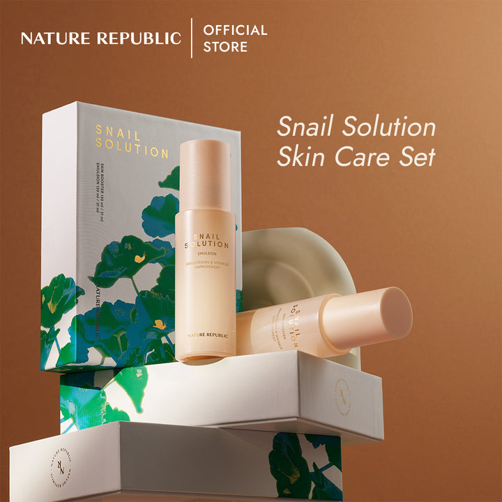 SNAIL SOLUTION SKIN CARE SET | Nature Republic Philippines