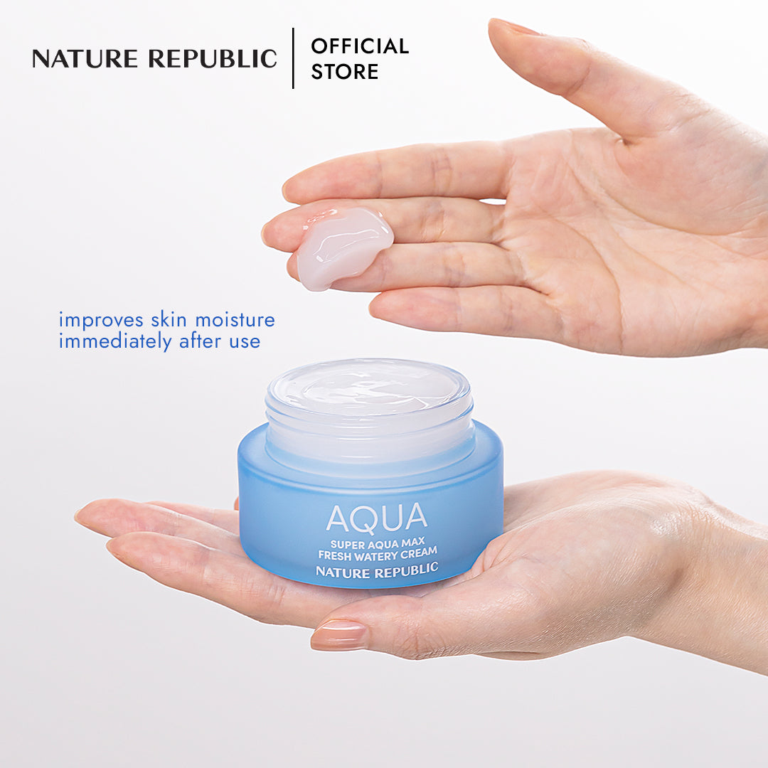 SUPER AQUA MAX FRESH WATERY CREAM | Nature Republic Philippines